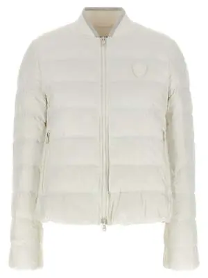 Brunello Cucinelli Heraldic Coat Of Arms Down Jacket - White