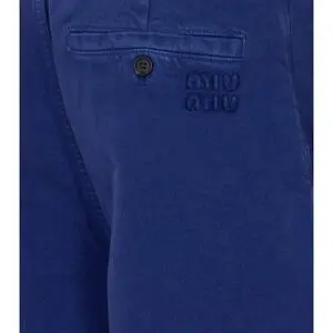 Miu Miu Logo Pants