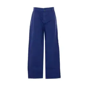 Miu Miu Logo Pants - Blue