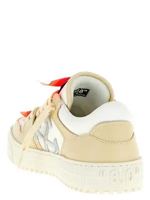 Off-White 3.0 Court Low Top' Sneakers - Cream