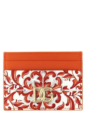 Dolce & Gabbana 3.5' Card Holder - Orange