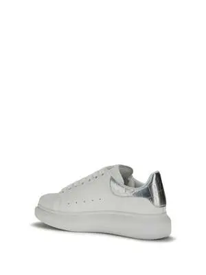 Alexander McQueen Leather Sneakers - White