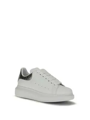 Alexander McQueen Leather Sneakers - White