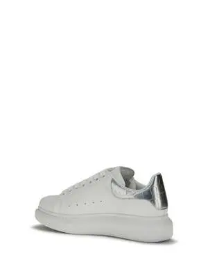 Alexander McQueen Leather Sneakers - White