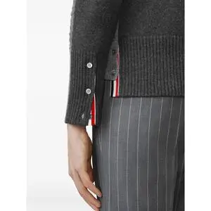 Thom Browne Grey Polo Shirts - Gray