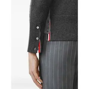 Thom Browne Grey Polo Shirts - Gray