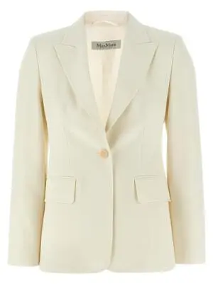 Max Mara Palchi' Blazer - White