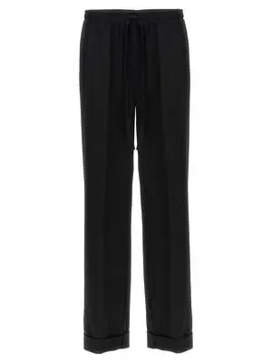 Dolce & Gabbana Contrast Piping Pants