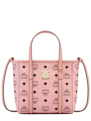 Mcm Toni Top-zip Bag - Pink