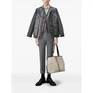 Thom Browne Grey Sweaters & Knitwear Cardigans