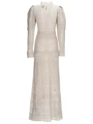 Isabel Marant Étoile Crochet Dione Dress - Cream