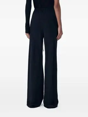 Rick Owens Wide-leg Pants With Drawstring - Black
