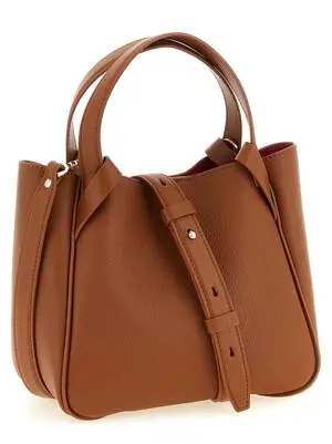 CHRISTIAN LOUBOUTIN Bettina Mini Shopping Bag - Brown