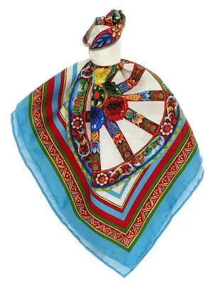 Dolce & Gabbana Carretto' Scarf - Multicolor