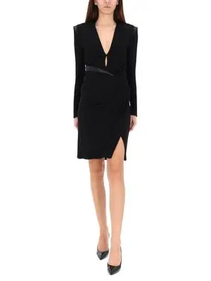 Versace V-neck Mini Dress