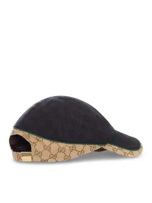Gucci Gg Cotton Fabric Baseball Cap