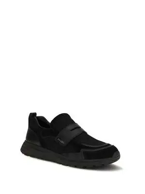Prada Mesh Loafers - Black