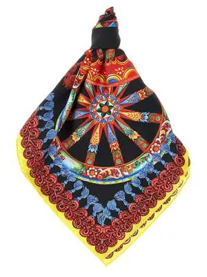 Dolce & Gabbana Carretto' Scarf - Multicolor