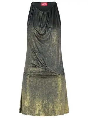 DIESEL® Graphite Acetate Blend Dress - Gold