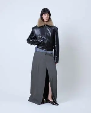 Phoebe Philo Cropped Aviator Jacket