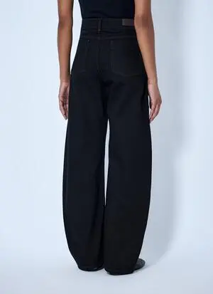 LEMAIRE High Waisted Curved Pants