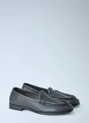 Bottega Veneta Leather Penny Loafers
