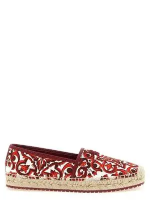 Dolce & Gabbana Boccaccio Espadrilles - Red