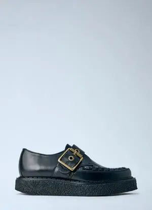 VIVIENNE WESTWOOD Buckle Detail Leather Loafers - Black