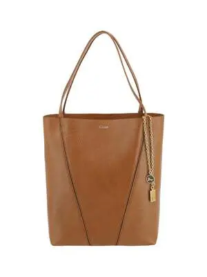 Chloé Spin Shoulder Bag - Brown
