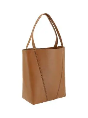 Chloé Spin Shoulder Bag - Brown