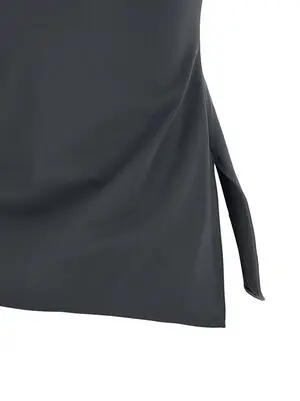Coperni Asymmetric Flower' Top - Gray