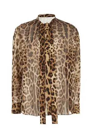 Dolce & Gabbana Animal Print Shirt - Multicolor