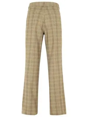 Amiri Beige Virgin Wool Blend Trousers