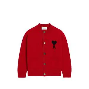 AMI Paris Sweaters & Knitwear Cardigans - Red