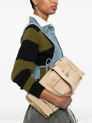 Miu Miu Utilitaire Suede Leather Tote Bag