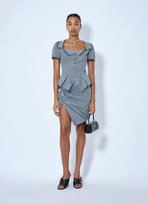 VIVIENNE WESTWOOD Mini Skirt - Gray