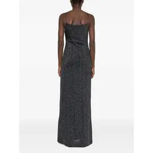 Missoni Zigzag Knit Evening Dress - Blue