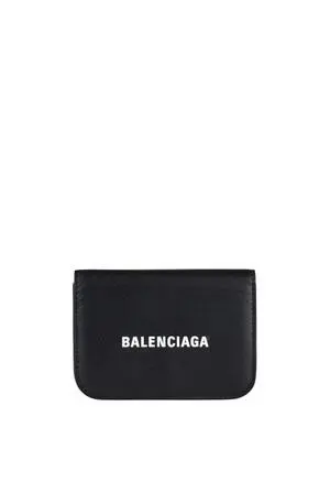 Balenciaga Wallet Cash Mini - Black