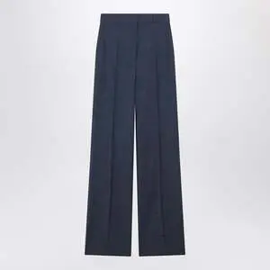 Max Mara MAX MARA STUDIO Wool Trousers Blue