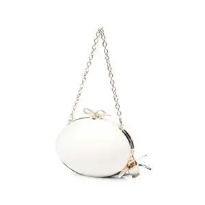 SELF-PORTRAIT Neutrals Clutch Bags