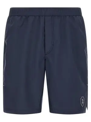 Brunello Cucinelli Nylon Bermuda Shorts - Blue