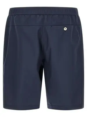 Brunello Cucinelli Nylon Bermuda Shorts - Blue
