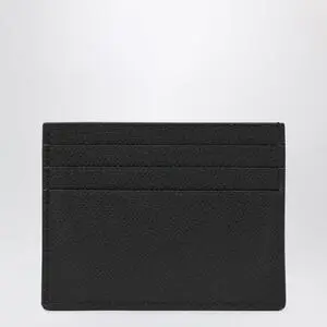 TOM FORD Grained Calf Leather Card Holder - Black