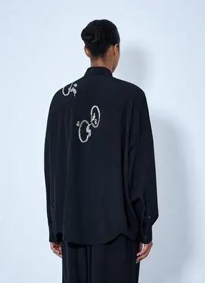 Dries Van Noten Casia Embellished Shirt