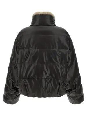 Brunello Cucinelli Padded Leather Jacket