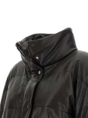 Brunello Cucinelli Padded Leather Jacket