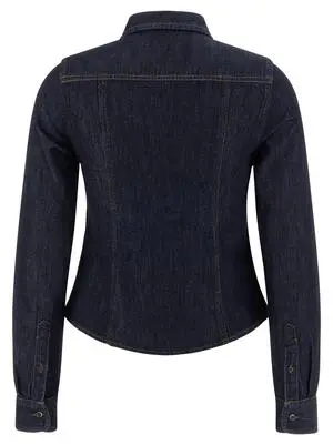 Dries Van Noten Cellie Den Shirt - Blue