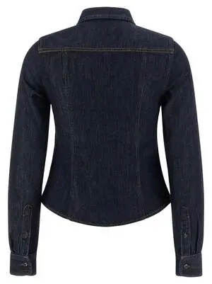 Dries Van Noten Cellie Den Cotton Denim Shirt