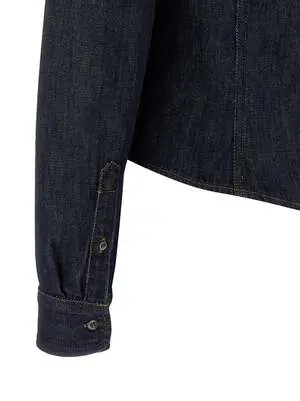 Dries Van Noten Cellie Den Cotton Denim Shirt