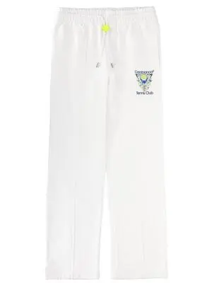 Casablanca Jogger Pants Tennis Club Icon - White